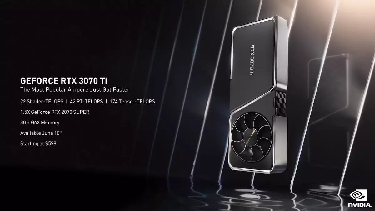 Nvidia Inforce RTX 3080 T እና 3070 Ti ቪዲዮ ካርዶችን አስተዋወቀ 2755_3