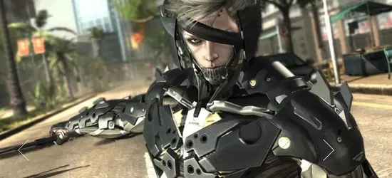 Metal Gear Rising: Revengeance ekraan