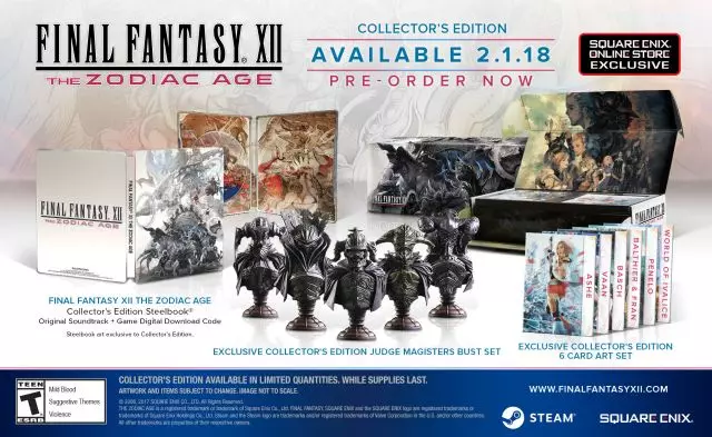 Final Fantasy XII Zodiac Age kommer att visas på datorn den 1 februari, trailer och detaljer 29055_1
