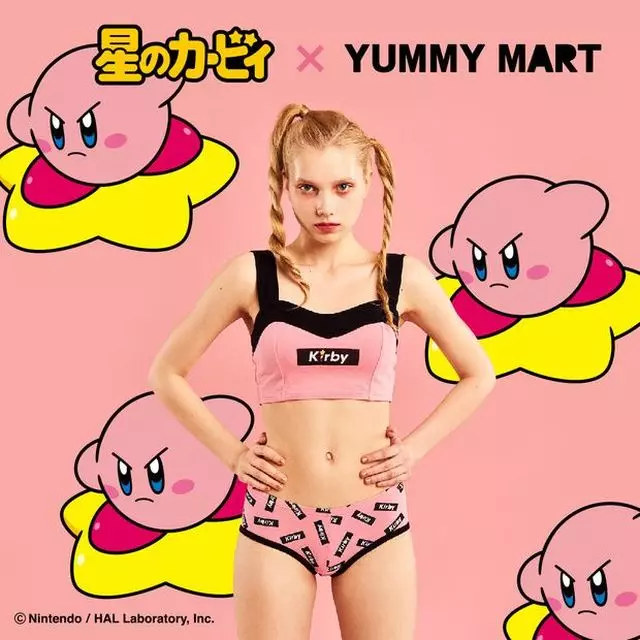 Koleksi linen untuk anak perempuan dalam gaya permainan tentang Kirby 29891_3