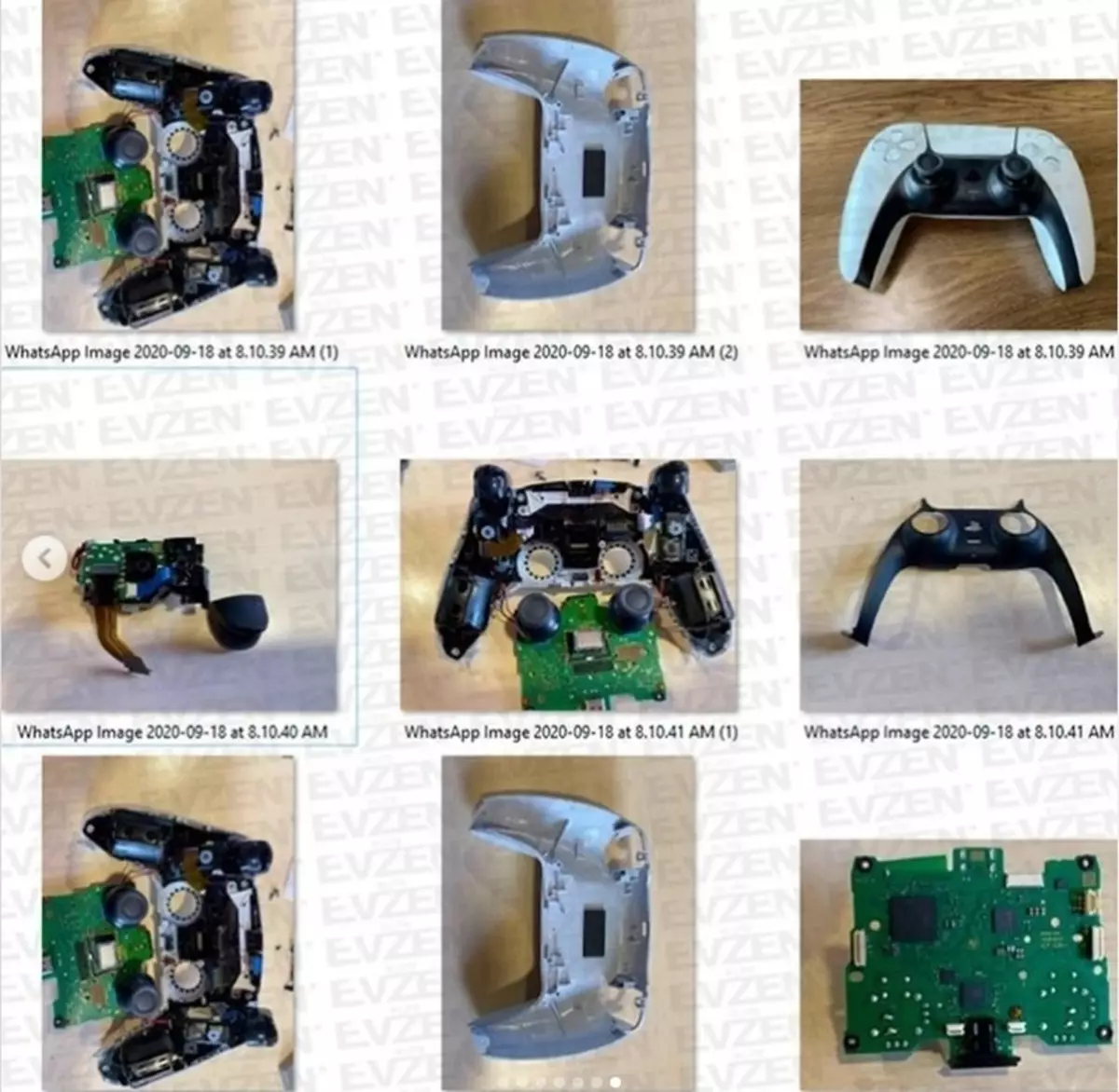 Pengawal PS5 Dualsense dalam bentuk disassembled. Pemaju luaran sudah membuat versi yang lebih baik 3086_2