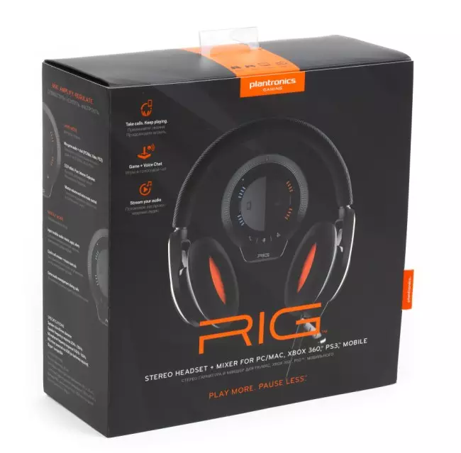 Plantronics RIG - PCS, Cons, Consoles болон Mobile-ийн бүх нийтийн чихэвч 32430_1