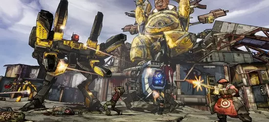 Borderlands 2 screen.