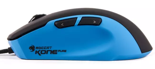 Roccat Kone XTD agus dath íon - mouses léasair le dearadh clasaiceach agus bogearraí suimiúla 33053_15