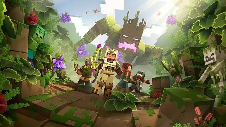 Appendix Jungle Awakens for Minecraft Dungeons comes out in July