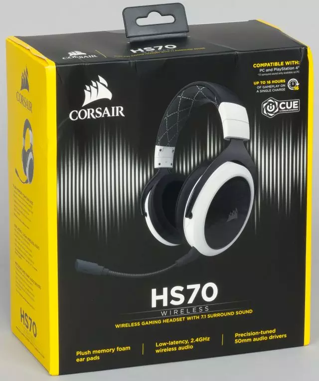 Corsair HS70 Wireless - Wireless Gaming Headset 