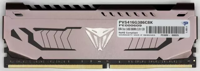 Express Oversikt over Patriot Viper Steel Memory Modules: Classic Design og Good High Speed ​​Indicators 3515_3