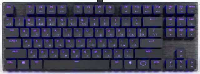 Mecánica elegante. BAIXO PERFIL Teclado Cool Master SK630