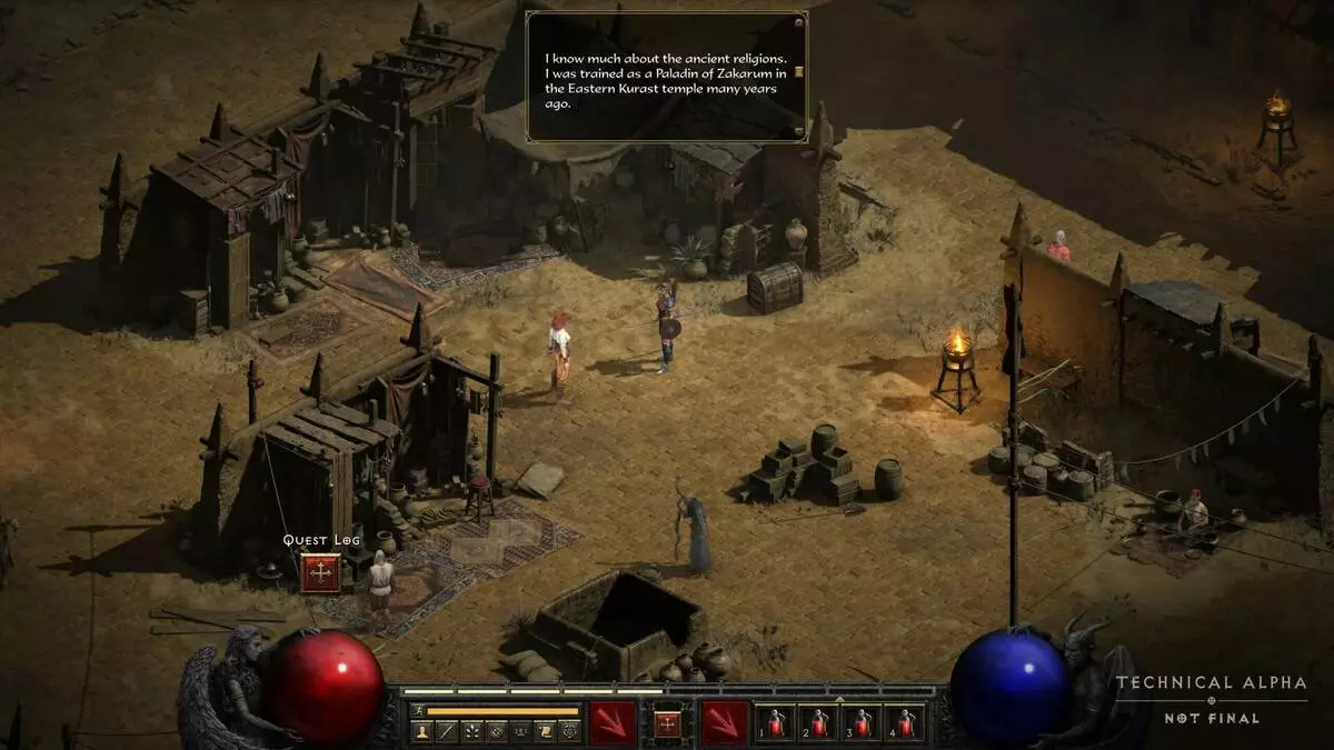 Novos quadros foram publicados em Diablo 2 ressuscitados antes de iniciar o teste alfa fechado 3671_5