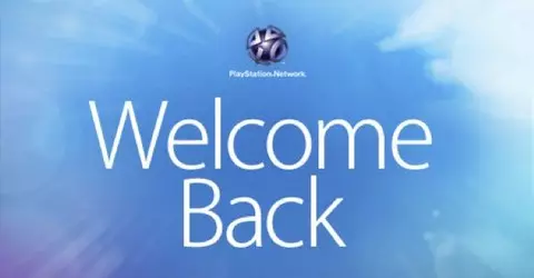 Logo Psn Welcome Back