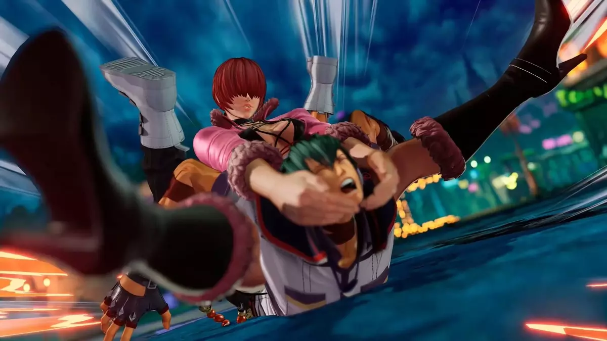 In the new trailer The King of Fighters XV is represented by Shermi