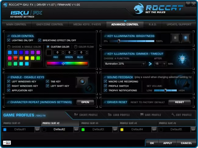 Roccat ISKU FX - aveți nevoie de mai multe macro 38207_9