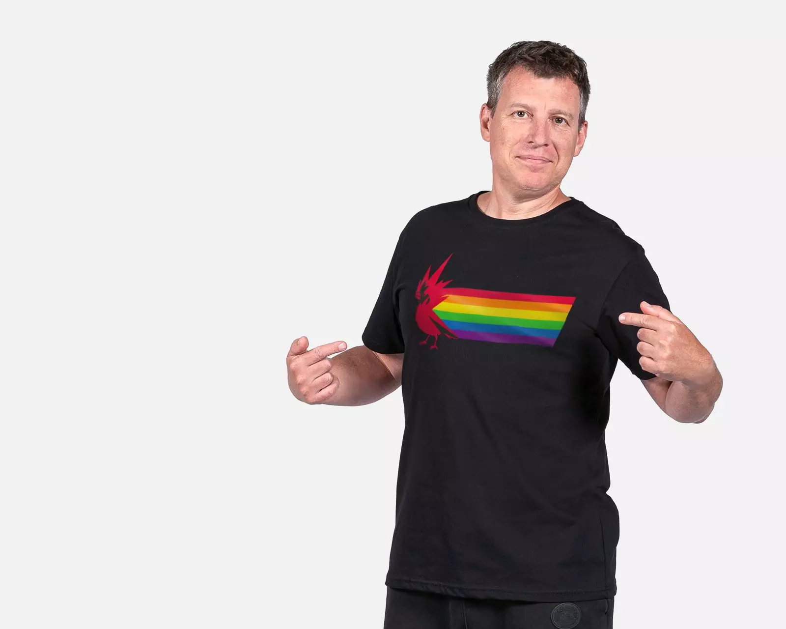 Homophobia dê derbas nebe! - CD Projekt Red T-Shirt 