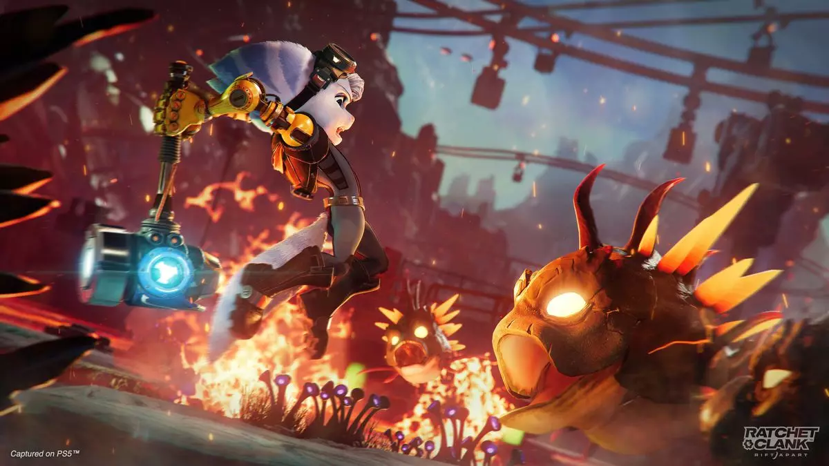 Det blev känt för att starta början av Ratchet & Clank: Rift Apart och "Vikt" i spelet