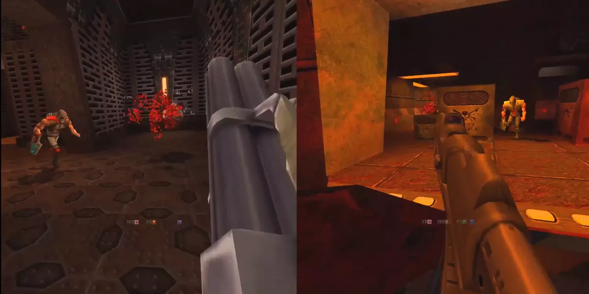 Abacibisheli be-Retro VR. Isipiliyoni Sokushintshana kweKopeck (Doom 1-3, ukuzamazama 1-2, Half-Life, RTCW) 38_3
