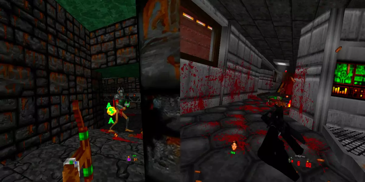 Shooters Retro VR. Experiência de troca para Kopeck (Doom 1-3, Quake 1-2, Half-Life, RTCW) 38_5