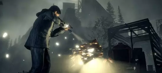 Alan Wake'i ekraan.