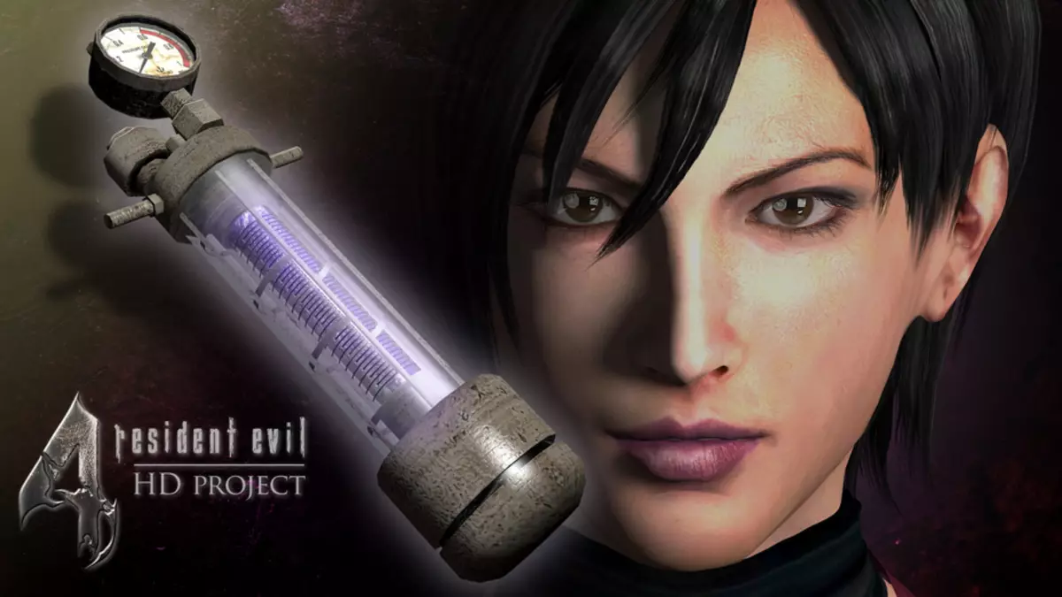 Elle wong HD. Iesniegtie rāmji un iet remaster Resident Evil 4