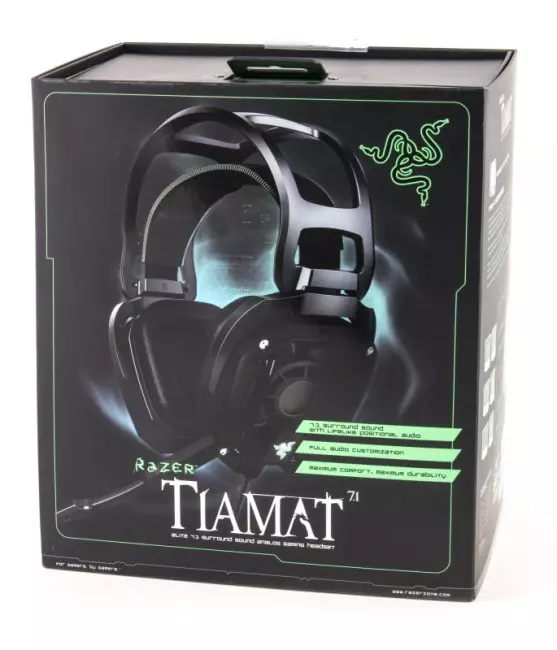 Razer Tiamat 7.1 - Headset sa Hardware walo-channel tunog 40192_1