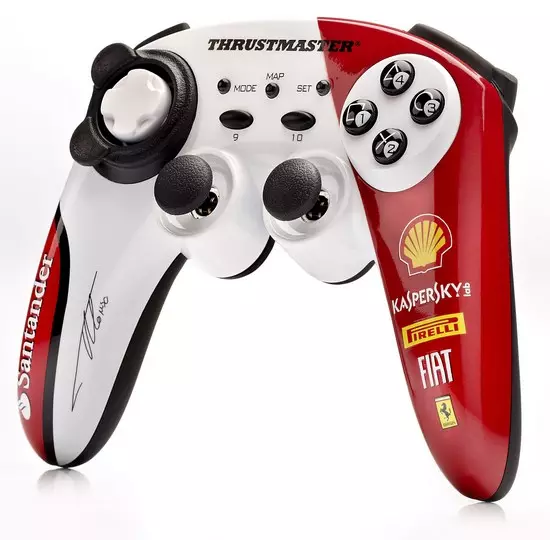 Thrusmaster enkondukis du GamePad por Ferrari-adorantoj 40311_1
