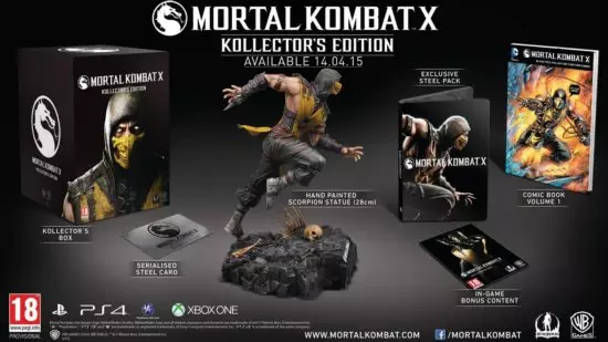 Mortal Kombat x Sammelbere edysjes 43655_2