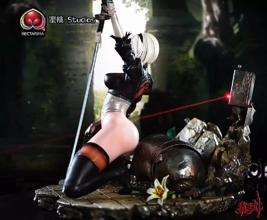 Beleza con resaltado: unha nova figura 2B do Nier Automata, que pode ser desposuído 4525_4