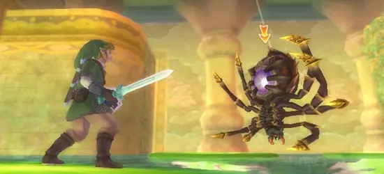 Legenden om Zelda: Skyward Sword Screen