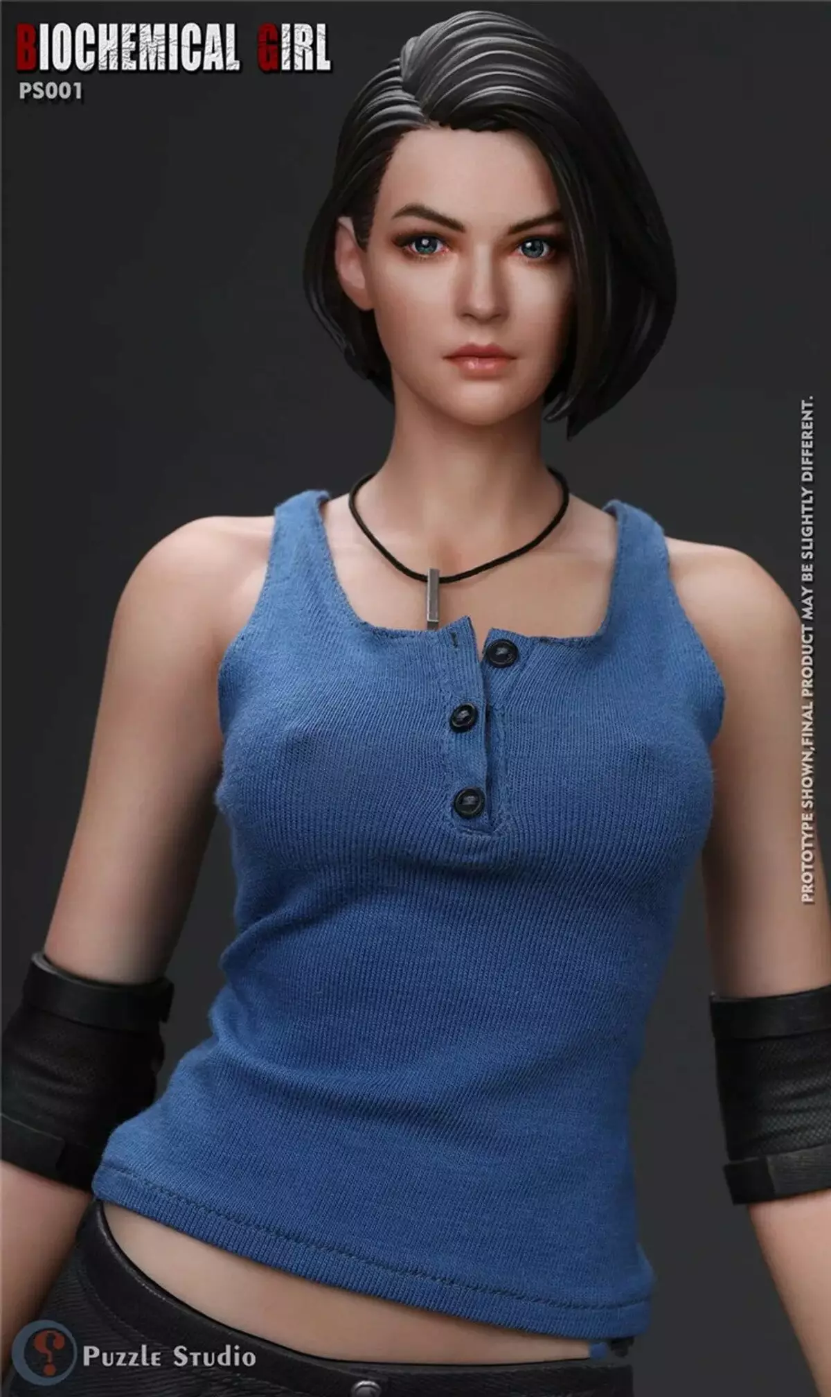 Agorwyd cyn-archebu ar y ffigur o Jill Valentine o'r Remake Drygioni Preswyl 3. Gellir ei amseru 4873_4