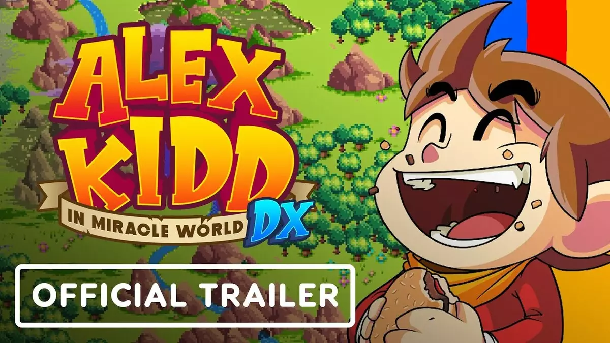 Mae trelar newydd Alex Kidd yn DX Miracle World wedi'i gyhoeddi. Mae hwn yn ail-wneud 1986