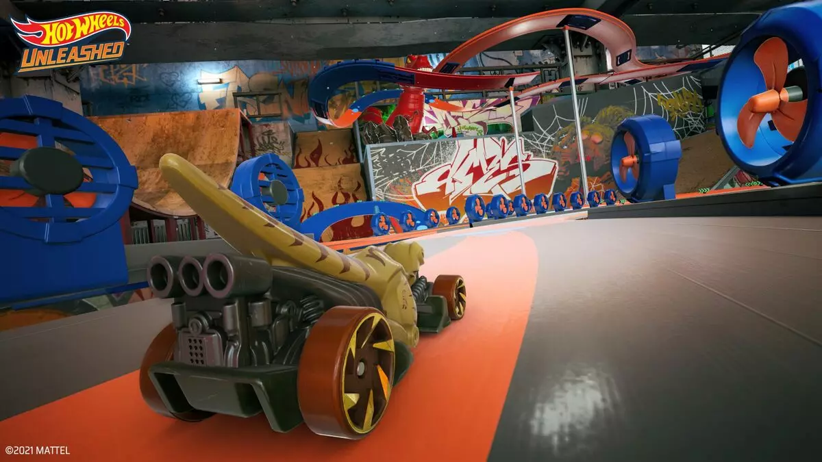In a new trailer Hot Wheels Unleashed presented races in Skate Park
