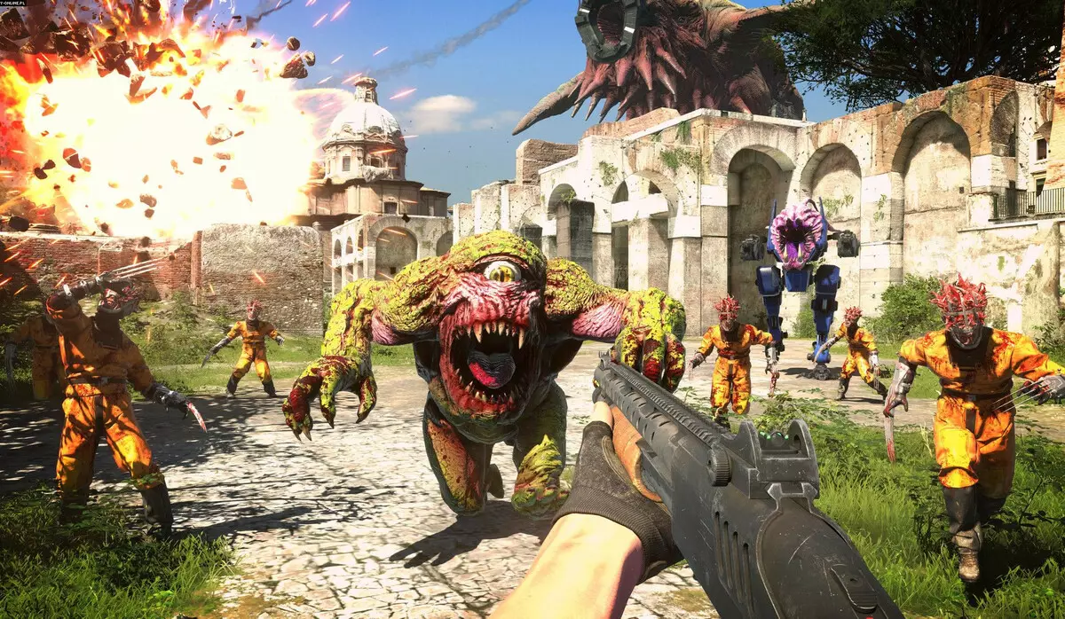 ปัญหาการแปล - ผู้สร้าง Serious Sam 4 อธิบายว่าทำไมดาวเคราะห์บรรยาย Blackass ถูกทอดทิ้ง