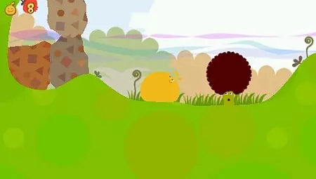 Locoroco 2 - Flor anaranjada 5455_1