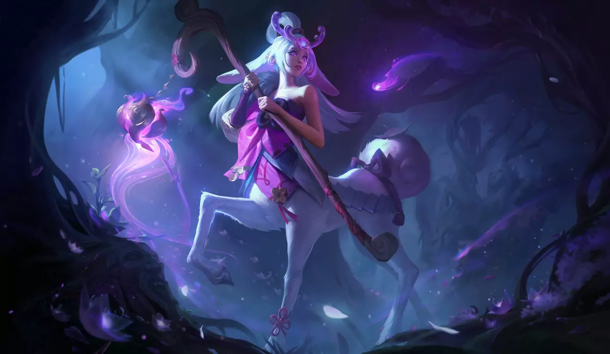 Centaur and Anime Girl - Presintearre nije League of Legends Kampioen en barrens "Bloeiende fekânsje"