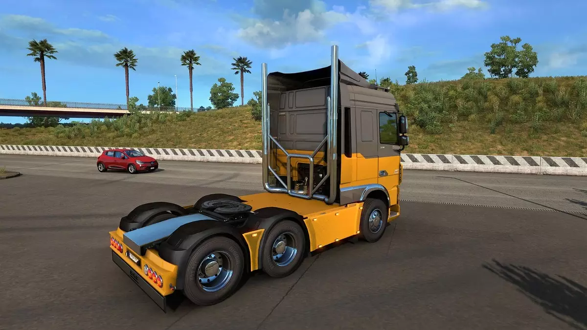 Euro Truck Simulator 2 wird schön sein. In der neuen Aktualisierung verbessern die Autoren das Erscheinungsbild des Spiels 5748_1