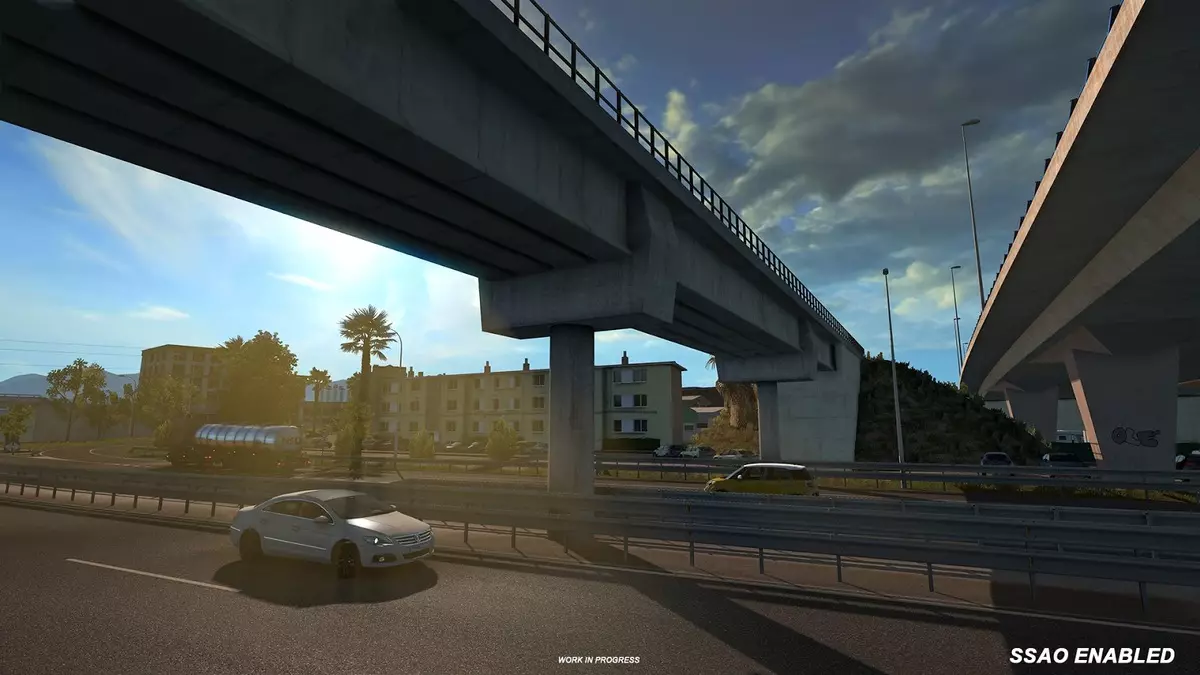 Euro Truck Simulator 2 จะสวยงาม ในการอัพเดทใหม่ผู้เขียนจะปรับปรุงการปรากฏตัวของเกม 5748_5