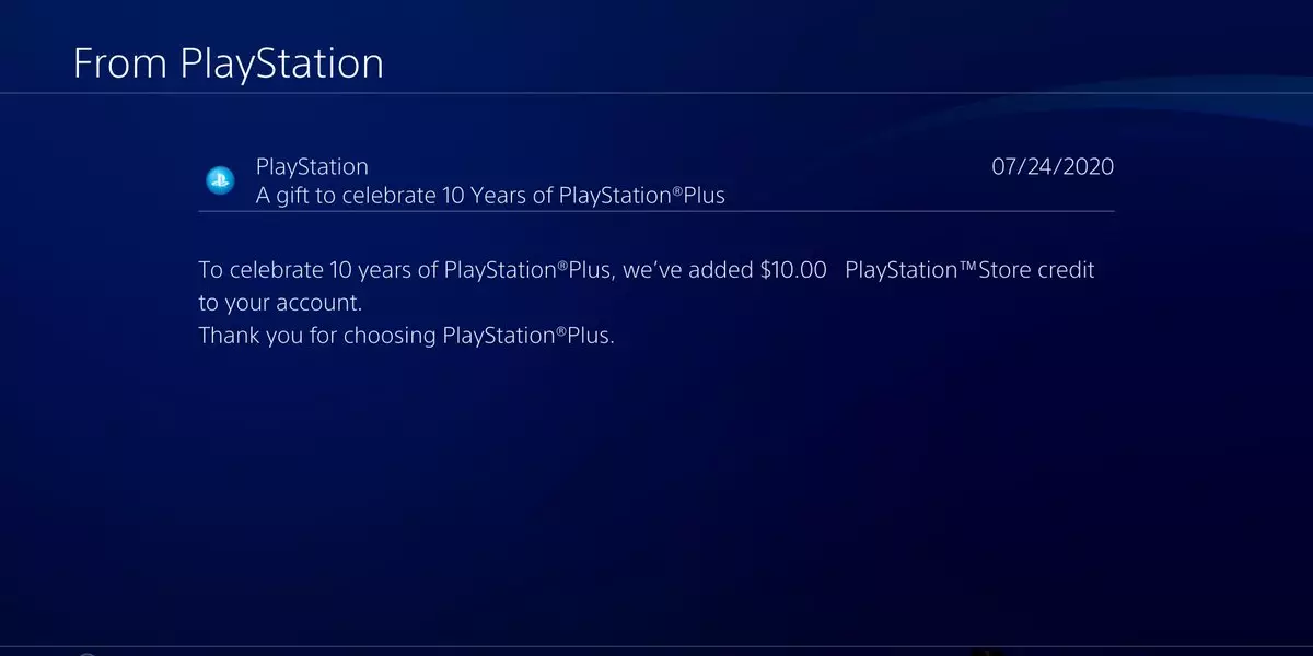 PlayStation distribuuje hráče peněz na počest výročí PS Plus