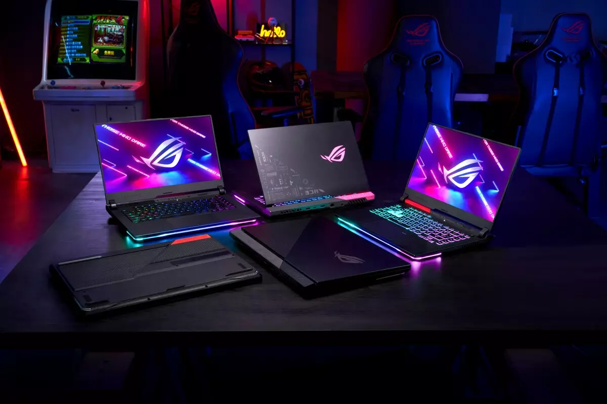 ASUS presented game laptops ROG and TUF Gaming based on RTX 3050 and RTX 3050 Ti