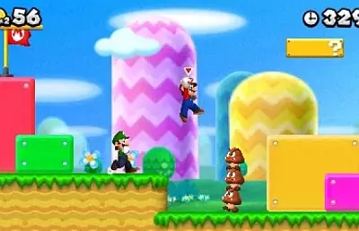 Super Mario Mario Mario ថ្មី។ 2 (3DS) - គ្រុនក្តៅមាស 6495_4