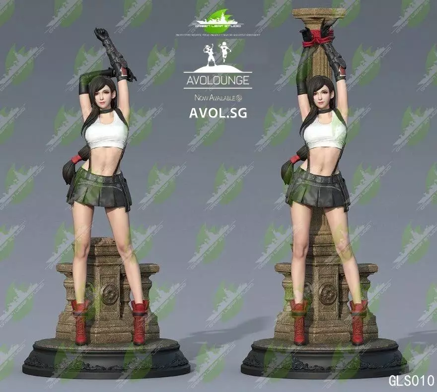 Belleza relacionada - Presentó la siguiente figura de tifico de Final Fantasy VII, que se puede dividir completamente 6737_2