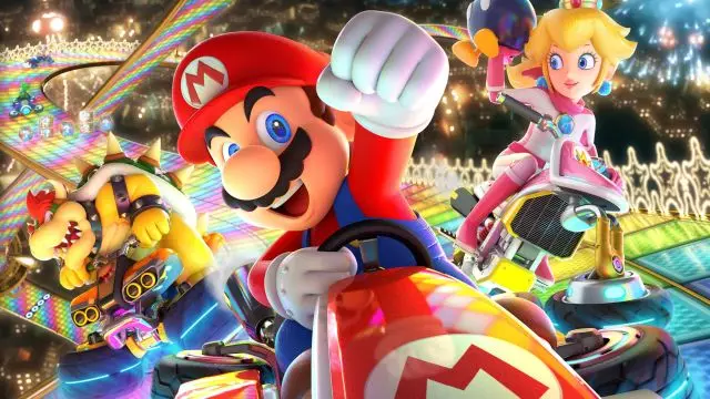 Mario Kart 8 Deluxe ak pèsonaj 5 - Pi bon-Vann jwèt nou nan mwa avril 69413_1