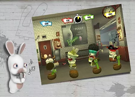 Rayman Raving Rabbids 2 - Return of Insane Rabbits.