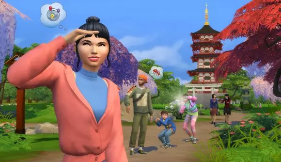 Japoniako inperialismoa ez da pasatuko - Sims 4 garatzaileek 