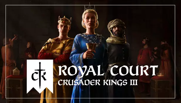 Doplněk Crusader Kings 3 "Královský soud" přidává hru 3D Troner Hall