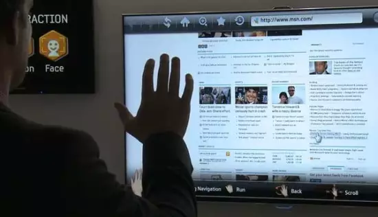 Samsung Smart Interaction: Дауысты тану жүйесі және теледидарды басқаруға арналған қимылдар 74181_1