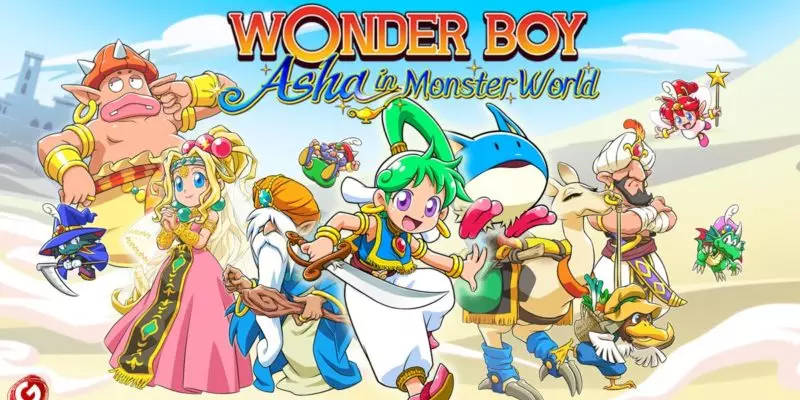 La fecha de lanzamiento de Wonder Boy: Asha en Monster World en Occidente 7435_1