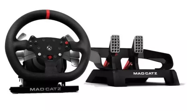 Mängi rooli ratas Mad Catz Pro Racing Force Tagasiside Wheel Xboxi jaoks 75649_1