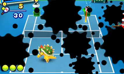 Mario tennis ochiq (3DS) - metro bilan boqing 7763_2