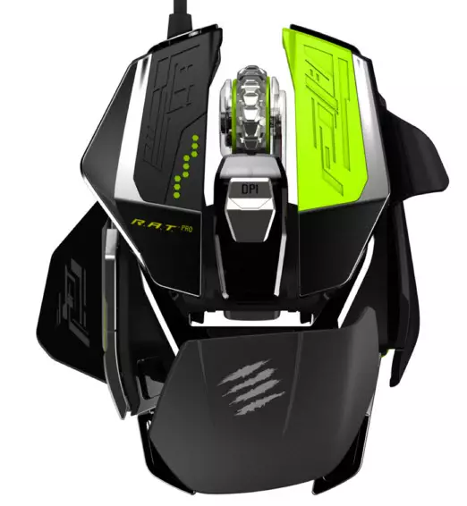 Mad Catz прадставіла гульнявую мыш R.A.T. PRO X 78472_1