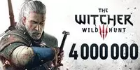 Pendant les deux premières semaines, The Witcher 3: La chasse sauvage a acheté plus de 4 millions de joueurs