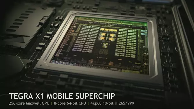 NVIDIAは最も強力なTEGRA X1モバイルプロセッサを導入しました 81927_1